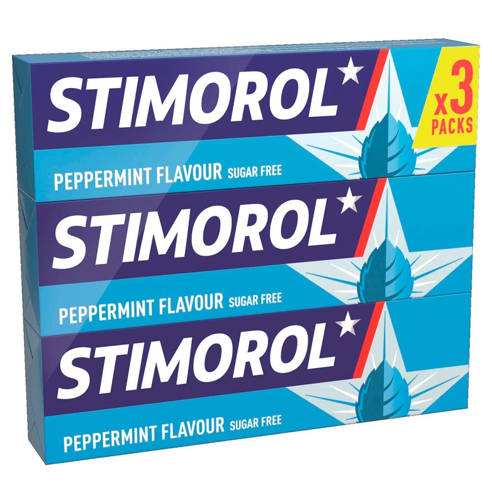 Stimorol Peppermint Flavour Tyggegummi - 3-pk. - Stimorol Tyggegummi ...